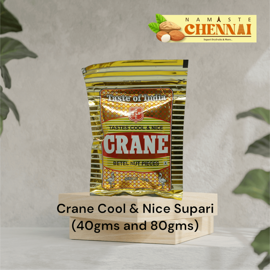 Crane Betel Nut Pieces - Nice and Cool (Sweet and Spicy) – Namaste Chennai