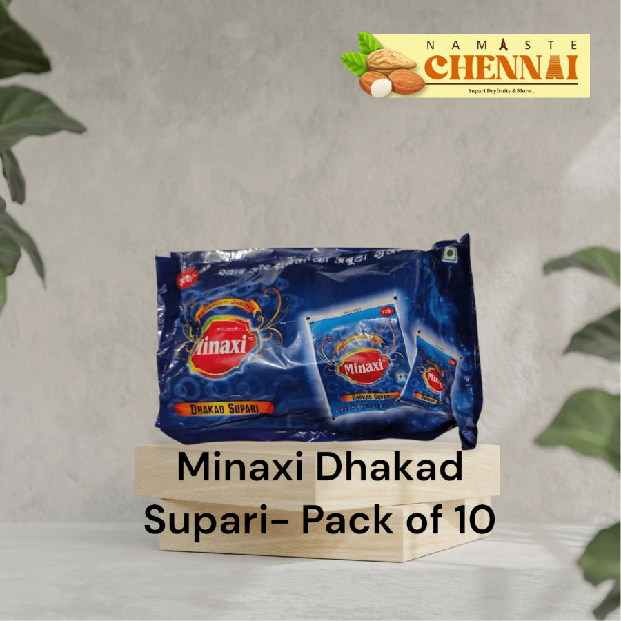 Minaxi Dhakad Supari - pack of 10 – Namaste Chennai