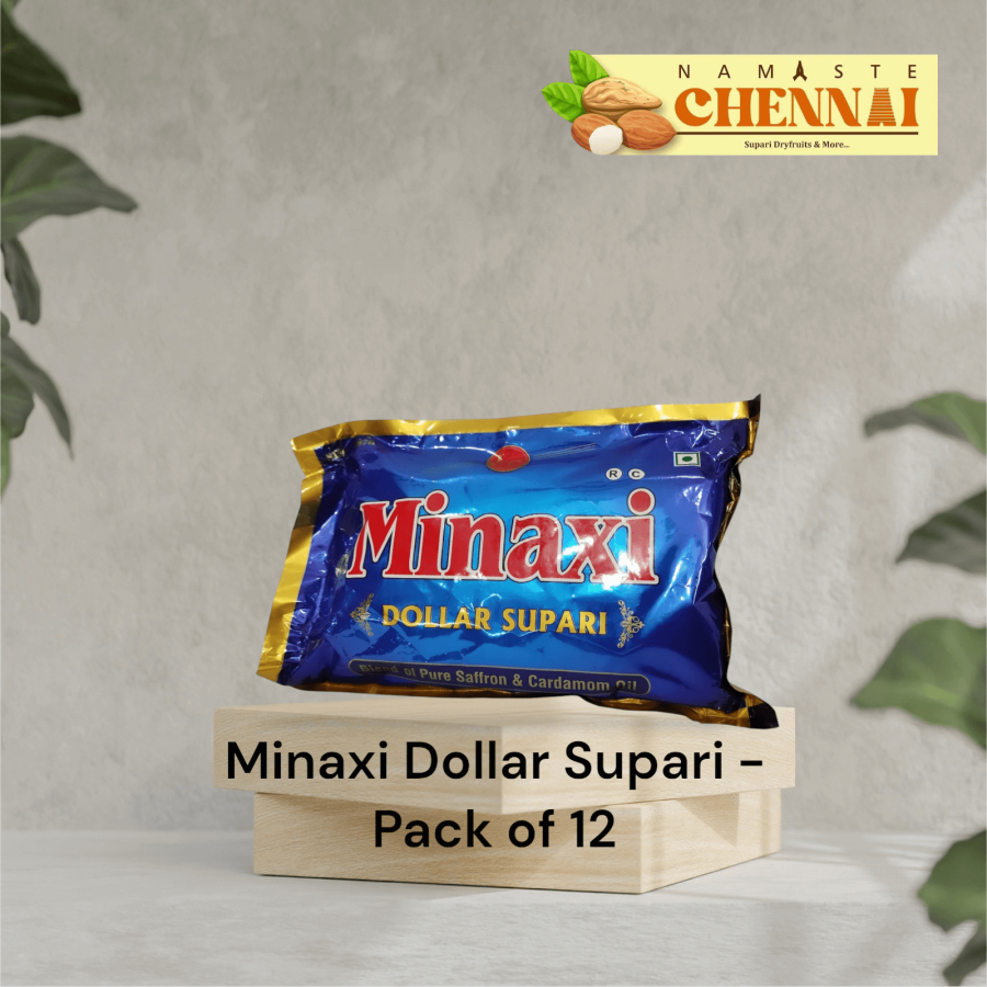 Minaxi flavoured Supari - pack of 12 – Namaste Chennai